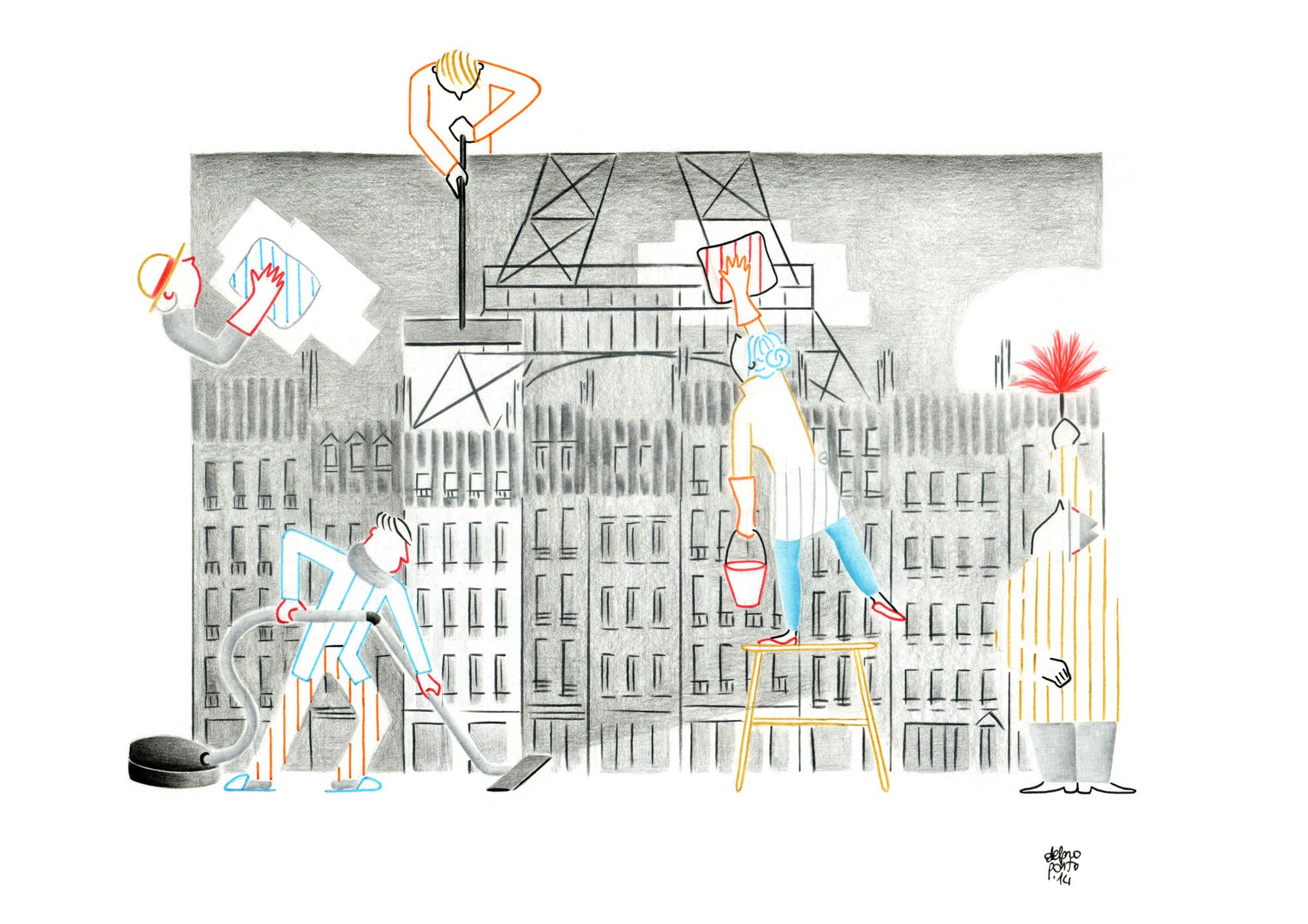 Pulizie di Primavera di Federica del Proposto – IllustrazioniSeriali
